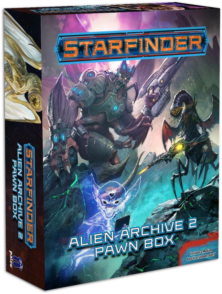 Alien Archives 2 Pawn Box | Card-Stock Minis | Starfinder — Blugee
