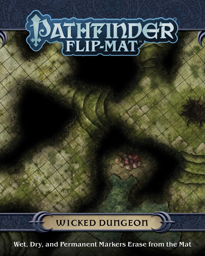 Wicked Dungeon | Flip-Mat | Pathfinder — Blugee